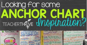 Classroom Anchor Charts • Teacher Thrive Classroom Anchor Charts