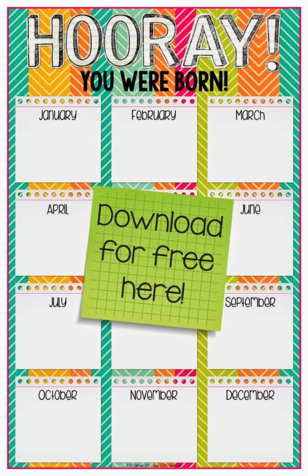 Student Birthdays • Teacher Thrive