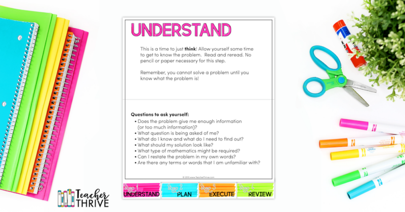 Problem Solving in Math • Teacher Thrive