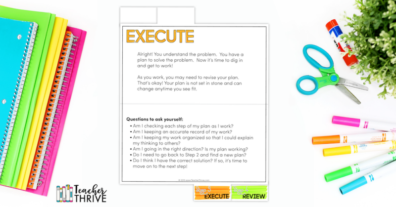 Problem Solving in Math • Teacher Thrive