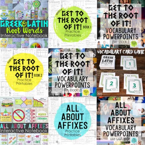Greek and Latin Roots, Prefixes, Suffixes Ultimate Bundle • Teacher Thrive