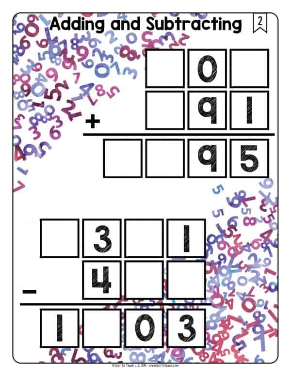 Math Tiles: Adding and Subtracting • Teacher Thrive