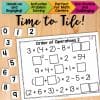Math Tiles: Order of Operations (With Exponents) • Teacher Thrive