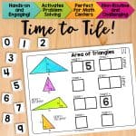 Math Tiles: Area of Triangles • Teacher Thrive