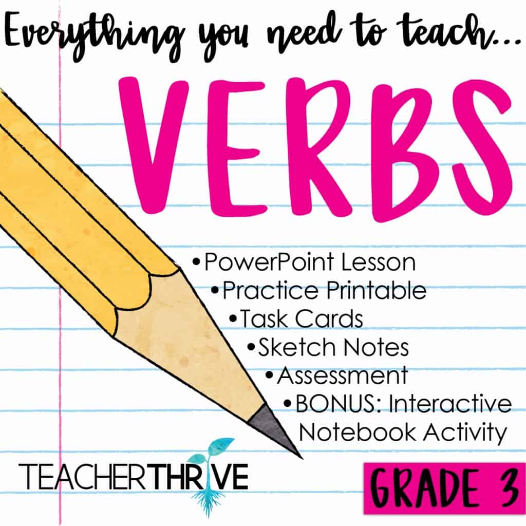 Third Grade Grammar Bundle • Teacher Thrive