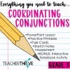 Third Grade Grammar: Coordinating Conjunctions • Teacher Thrive