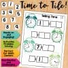 Math Tiles: Telling Time • Teacher Thrive