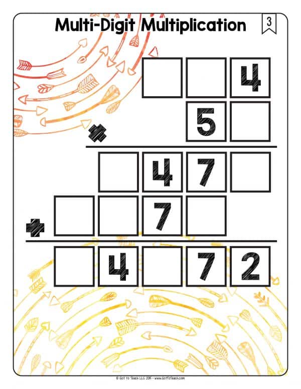 Math Tiles: Multi-Digit Multiplication • Teacher Thrive