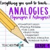 Fourth Grade Grammar: Analogies (Synonyms and Antonyms) • Teacher Thrive
