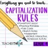 Fourth Grade Grammar: Capitalization Rules • Teacher Thrive