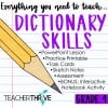 Fourth Grade Grammar: Dictionary Skills • Teacher Thrive