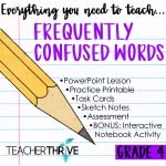 Fourth Grade Grammar Bundle • Teacher Thrive