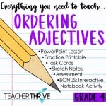Fourth Grade Grammar Bundle • Teacher Thrive
