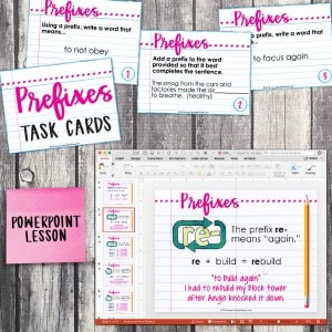 Third Grade Grammar: Prefixes • Teacher Thrive