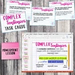 Third Grade Grammar: Complex Sentences • Teacher Thrive