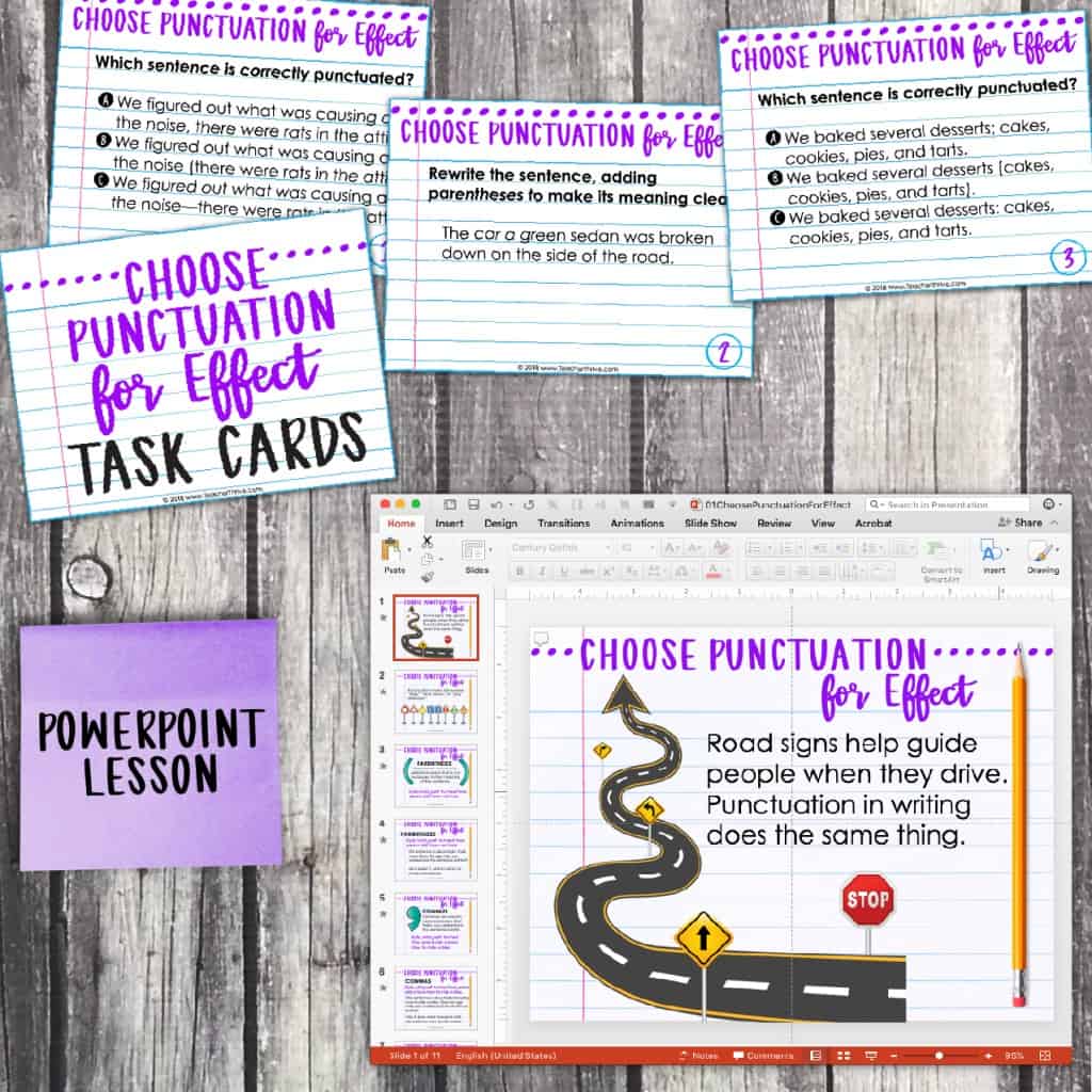 Fourth Grade Grammar: Punctuation • Teacher Thrive