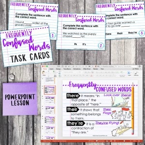 Fourth Grade Grammar: Frequently Confused Words • Teacher Thrive