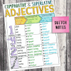 Third Grade Grammar: Comparative and Superlative Adjectives • Teacher ...