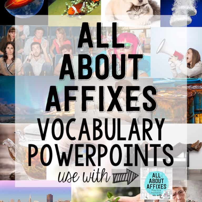 All About Affixes PowerPoints • Teacher Thrive