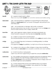 Greek and Latin Roots [Book 2] • Teacher Thrive