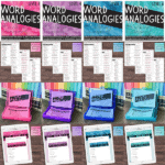 Word Analogies Grades 3-6 Upper Elementary Bundle • Teacher Thrive