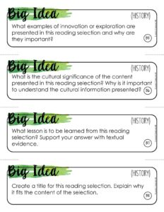 Depth and Complexity Task Card Bundle • Teacher Thrive