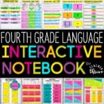 Fourth Grade Language Interactive Notebook • Teacher Thrive