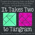 Math Tangram Cooperative Learning Math Centers • Teacher Thrive