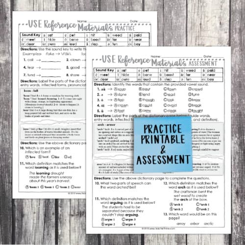Fifth Grade Grammar: Use Reference Materials • Teacher Thrive
