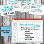 Fifth Grade Grammar: Parts of Speech Review • Teacher Thrive