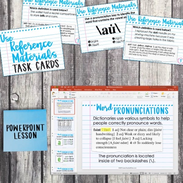 Fifth Grade Grammar: Use Reference Materials • Teacher Thrive