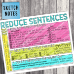 Fifth Grade Grammar: Reduce Sentences • Teacher Thrive