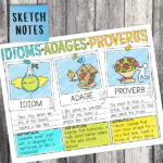 Fifth Grade Grammar: Idioms, Adages & Proverbs • Teacher Thrive