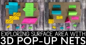 Teaching Surface Area with 3D Nets • Teacher Thrive