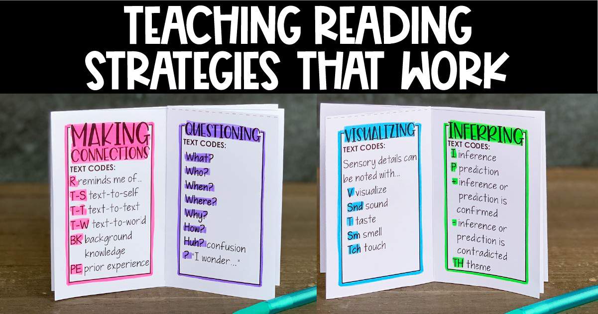 Reading Strategies That Work Teacher Thrive