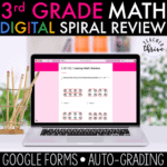 3rd Grade Daily Math Spiral Review [DIGITAL] • Teacher Thrive