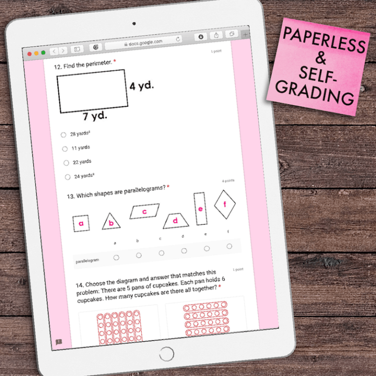 3rd Grade Weekly Math Assessments [DIGITAL] • Teacher Thrive