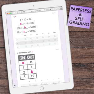 4th Grade Weekly Math Assessments [DIGITAL] • Teacher Thrive