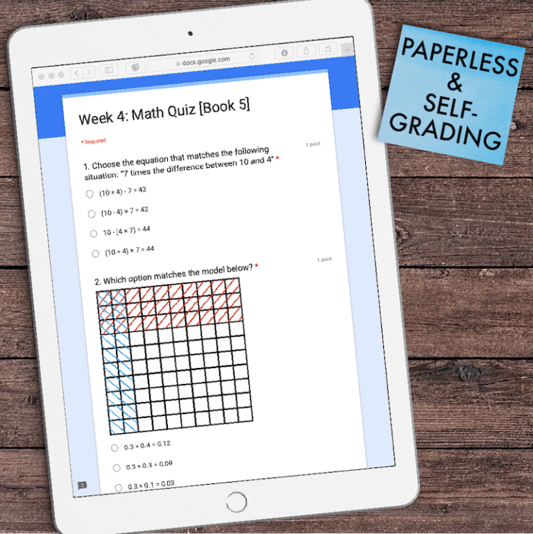 5th Grade Weekly Math Assessments [DIGITAL] • Teacher Thrive