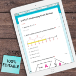 6th Grade Daily Math Spiral Review [DIGITAL] • Teacher Thrive