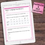 3rd Grade Weekly Language Assessments [DIGITAL] • Teacher Thrive