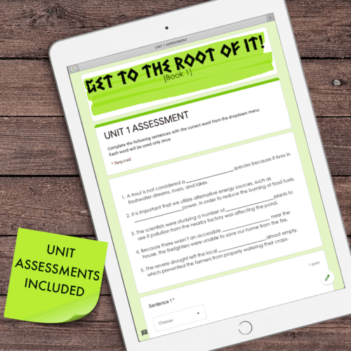 DIGITAL Greek and Latin Roots [Book 1] • Teacher Thrive