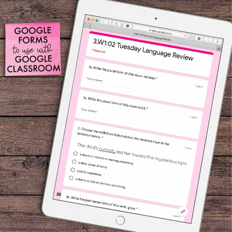 3rd Grade Language Spiral Review [DIGITAL] • Teacher Thrive