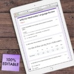 4th Grade Language Spiral Review [DIGITAL] • Teacher Thrive