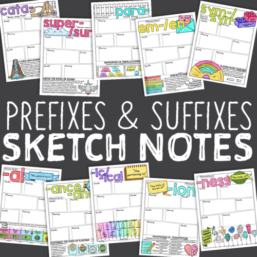 Greek and Latin Roots, Prefixes, Suffixes Ultimate Bundle • Teacher Thrive